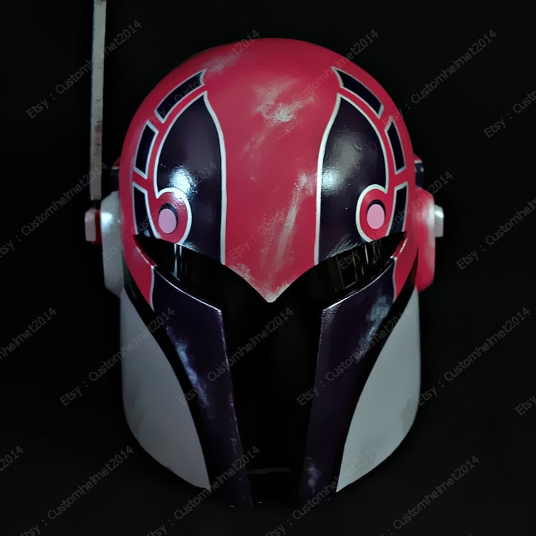 Custom Sabine Wren Helmet Mask Cosplay Mandalorian Armor Movie Comic ...