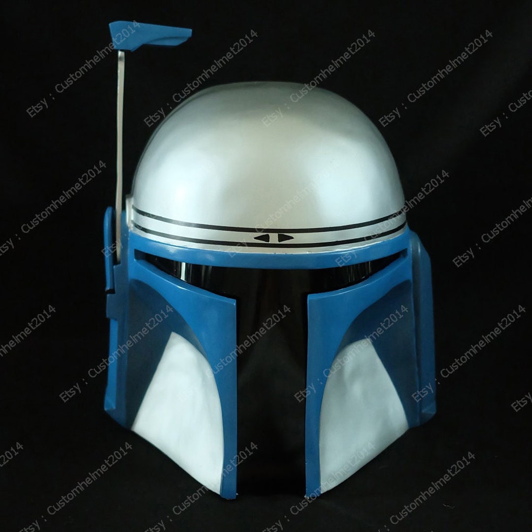Jango Fett Helmet Mask Mandalorian Halloween Costume Cosplay ST08 - Etsy