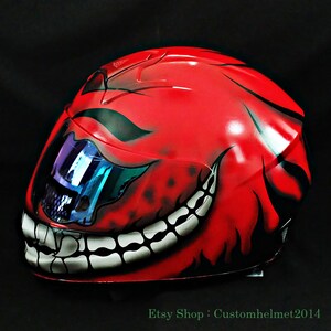 Custom Helmet Painted Custom Motorcycle Helmet Superbike | Etsy