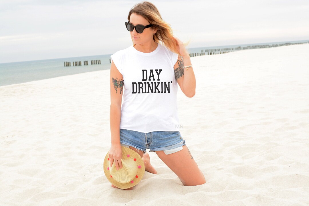 Day Drinking Tank Top, Day Drinking Shirt, Summer Tank Top, Shirts for ...