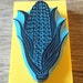 Corn on the Cob Rubber Stamp, Hand Carved Stamp, Corn Rubber Stamp ...