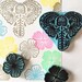 Elephant Rubber Stamp, Hand Carved Stamp, Elephant, Thai, Thai Elephant ...