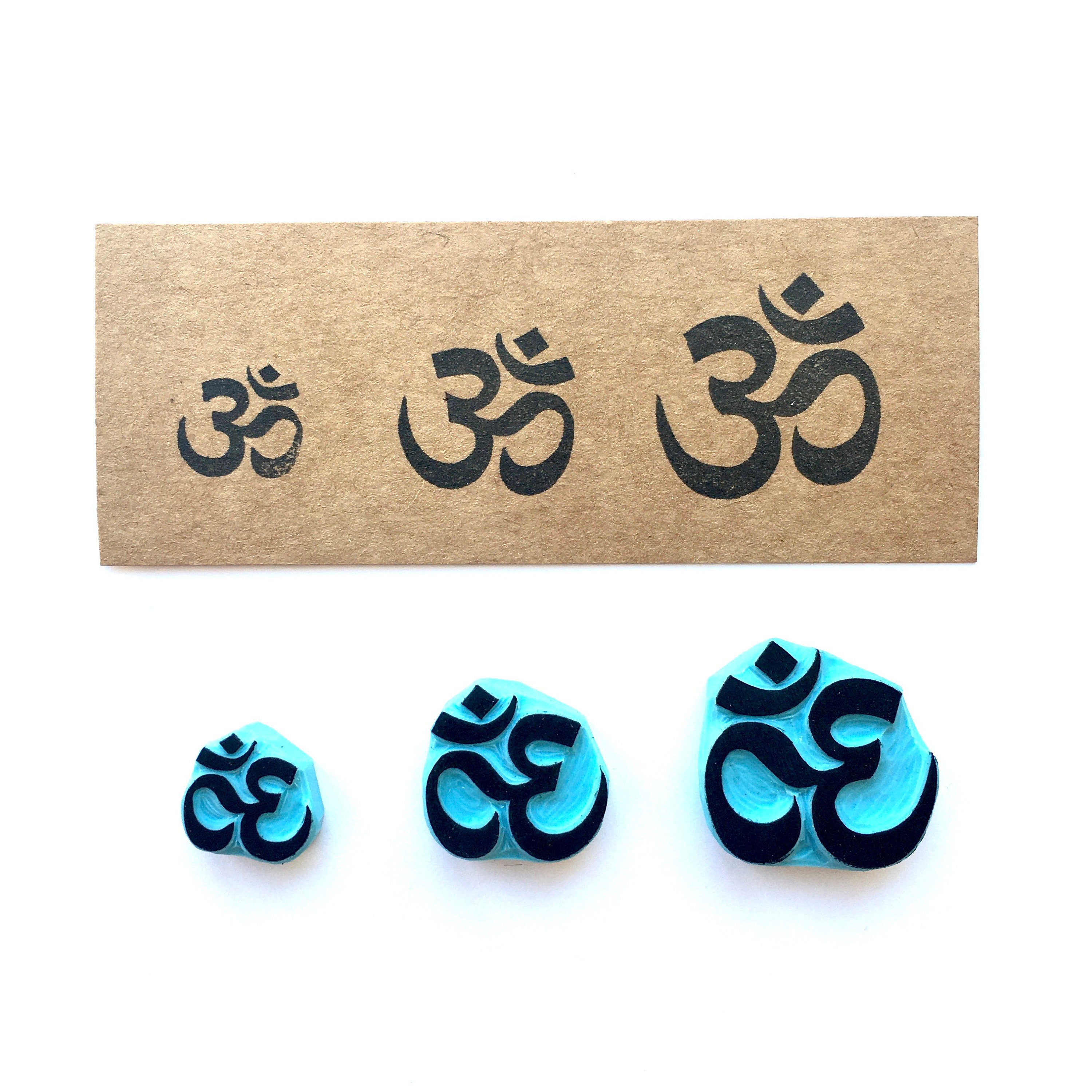 Stamps Paper & Party Supplies Paper Hindu Aum or Om Symbol Stamp etna ...