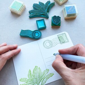 Postage Rubber Stamps for Travel Stamping Ideas - Etsy