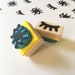 Eye Rubber Stamp, Hand Carved, Eye Stamp, Wink Eye Stamps, Cassastamps ...