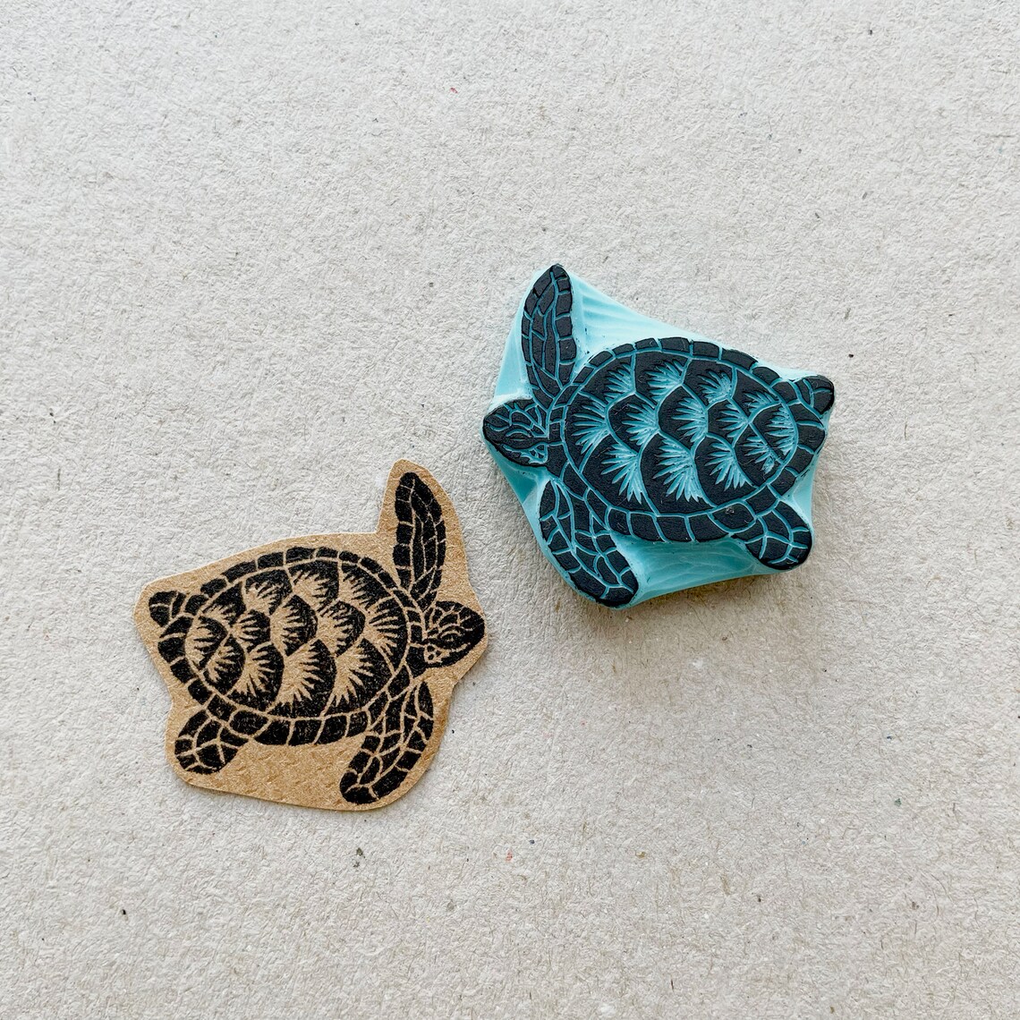 Sea Turtle Rubber Stamp - Etsy