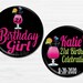 21st Birthday Party Pins, Personalized 21st Birthday, 21st Birthday ...