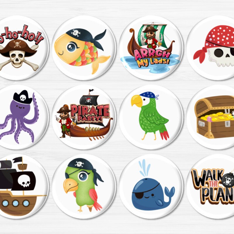 Beach Theme Buttons - Etsy