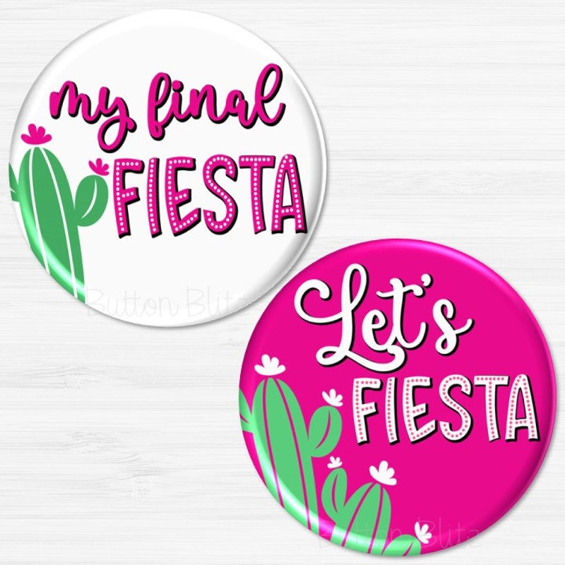 Mexican Fiesta Buttons - Etsy