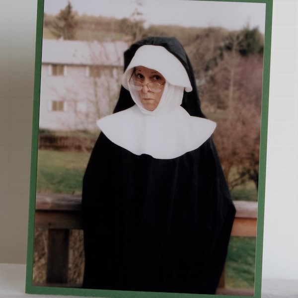Nun Funny Birthday Card - Etsy