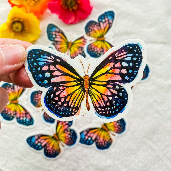 Waterproof Butterfly Stickers Etsy