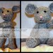 Myo the Mouse Crochet Stuffy Stuffed Toy Plushie Knitted - Etsy