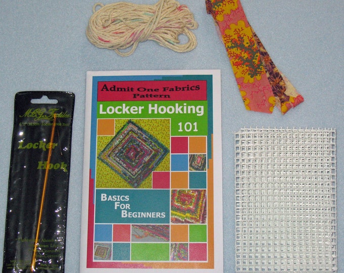 Small Treasures Basket Locker Hooking Kit - Etsy