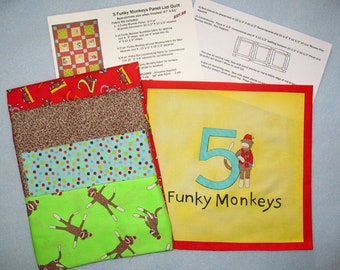 Sock Monkeys and Locker Hooking by AdmitOneFabrics on Etsy