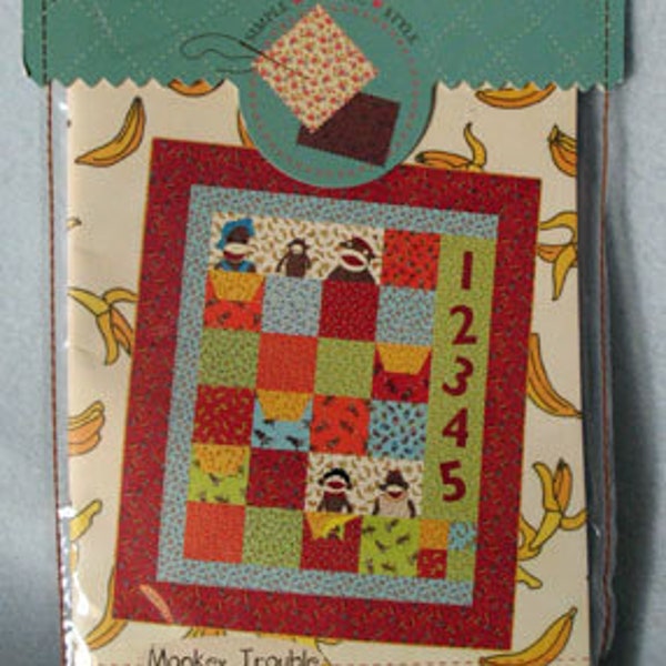 Monkey Quilt Pattern - Etsy