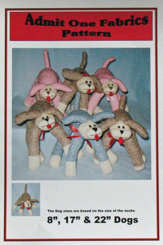 Sock Dog Pattern - Etsy