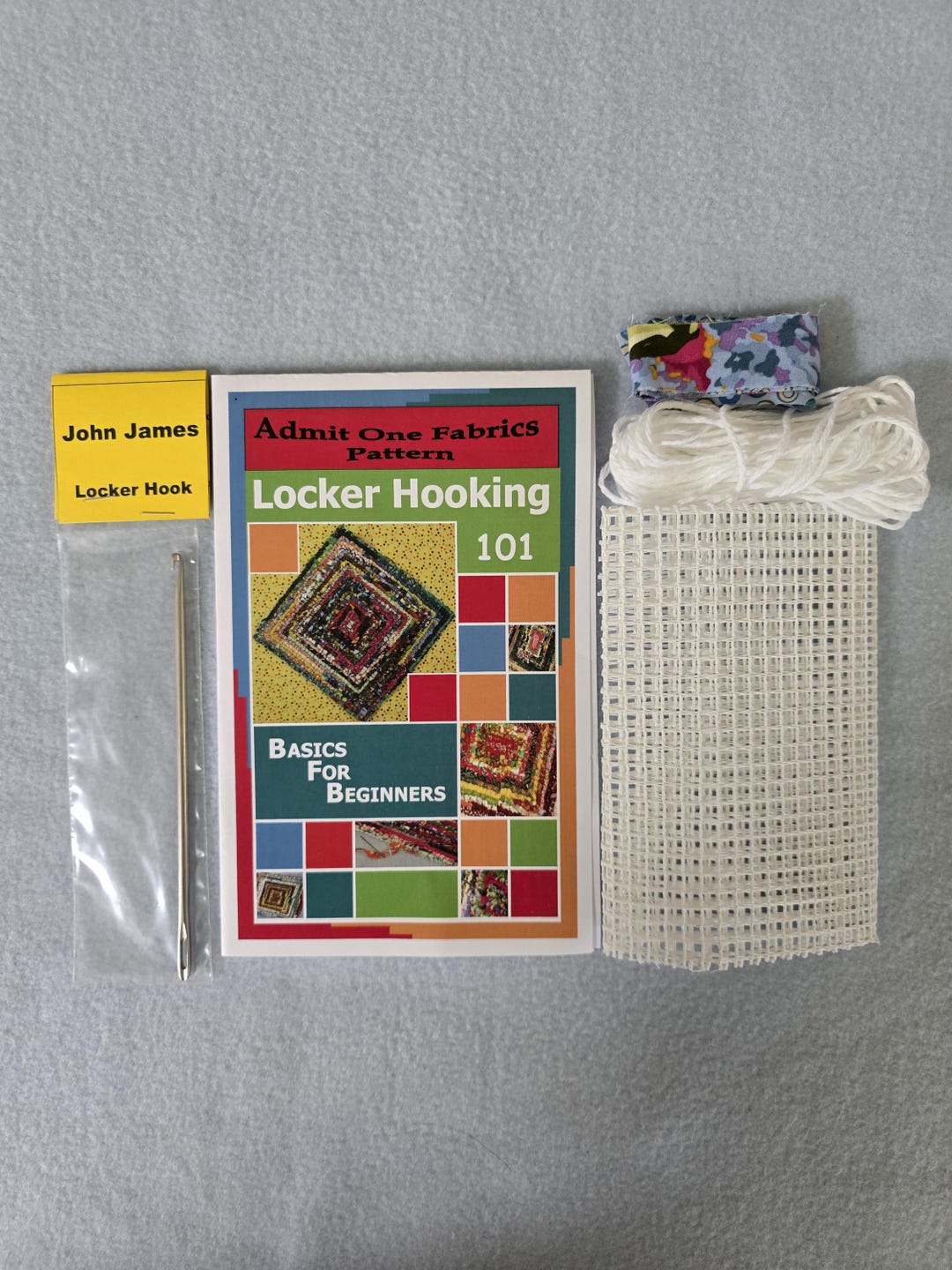 Locker Hooking 101 Kit - Etsy