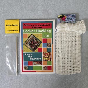 Locker Hooking 101 Kit - Etsy