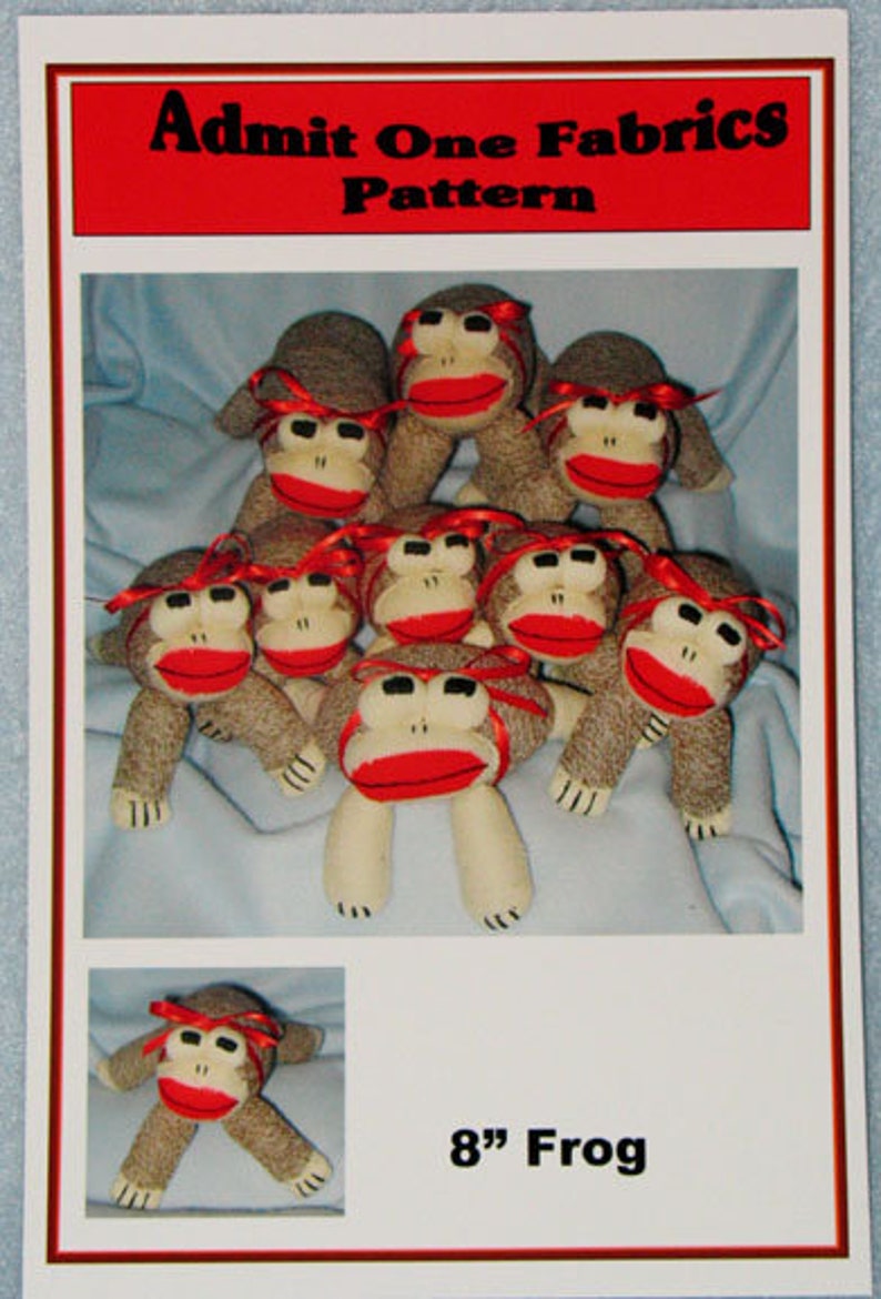 Sock Frog Pattern - Etsy