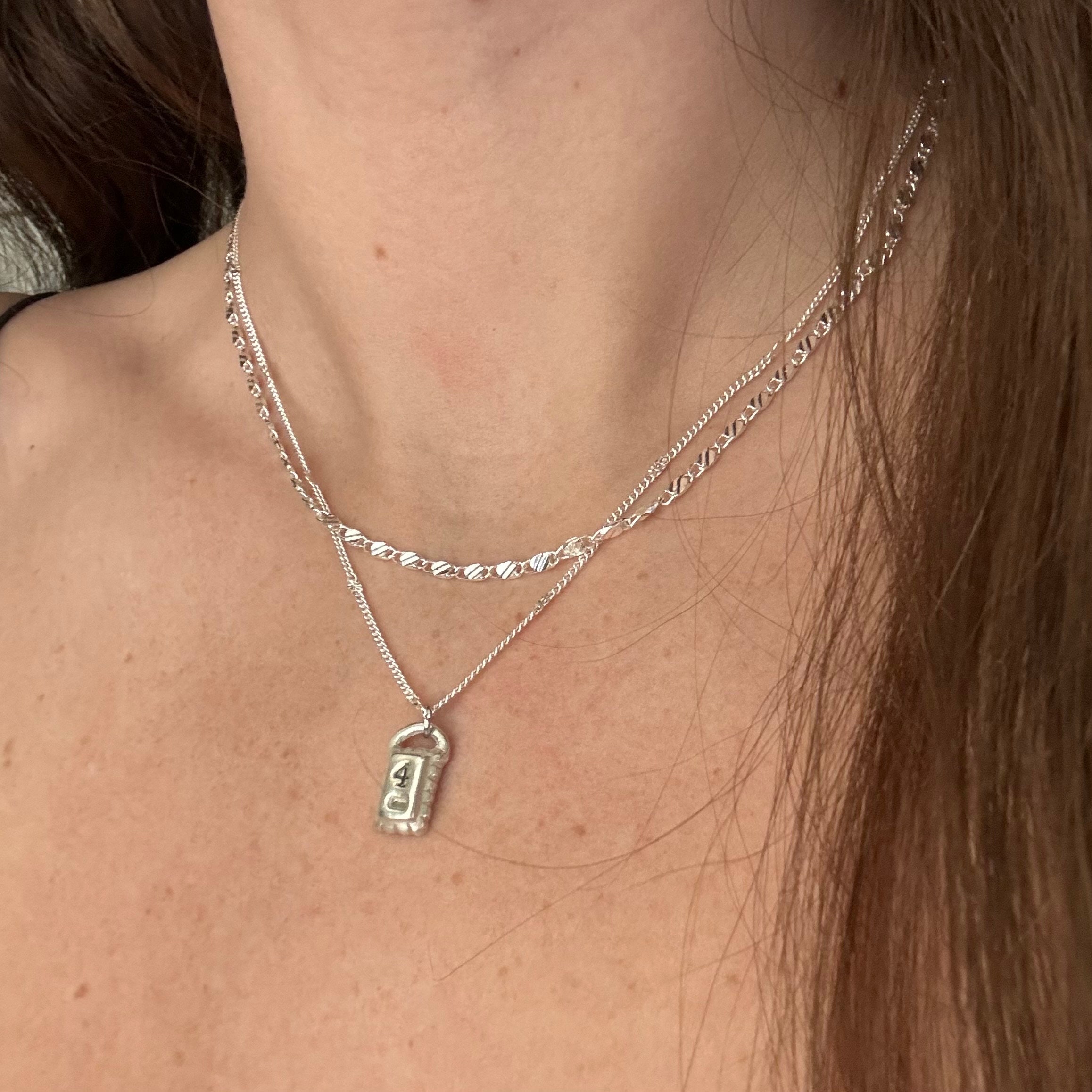 Number 2 .999 Fine Solid Silver Charm - Etsy