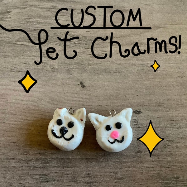 Clay Pet Charm - Etsy