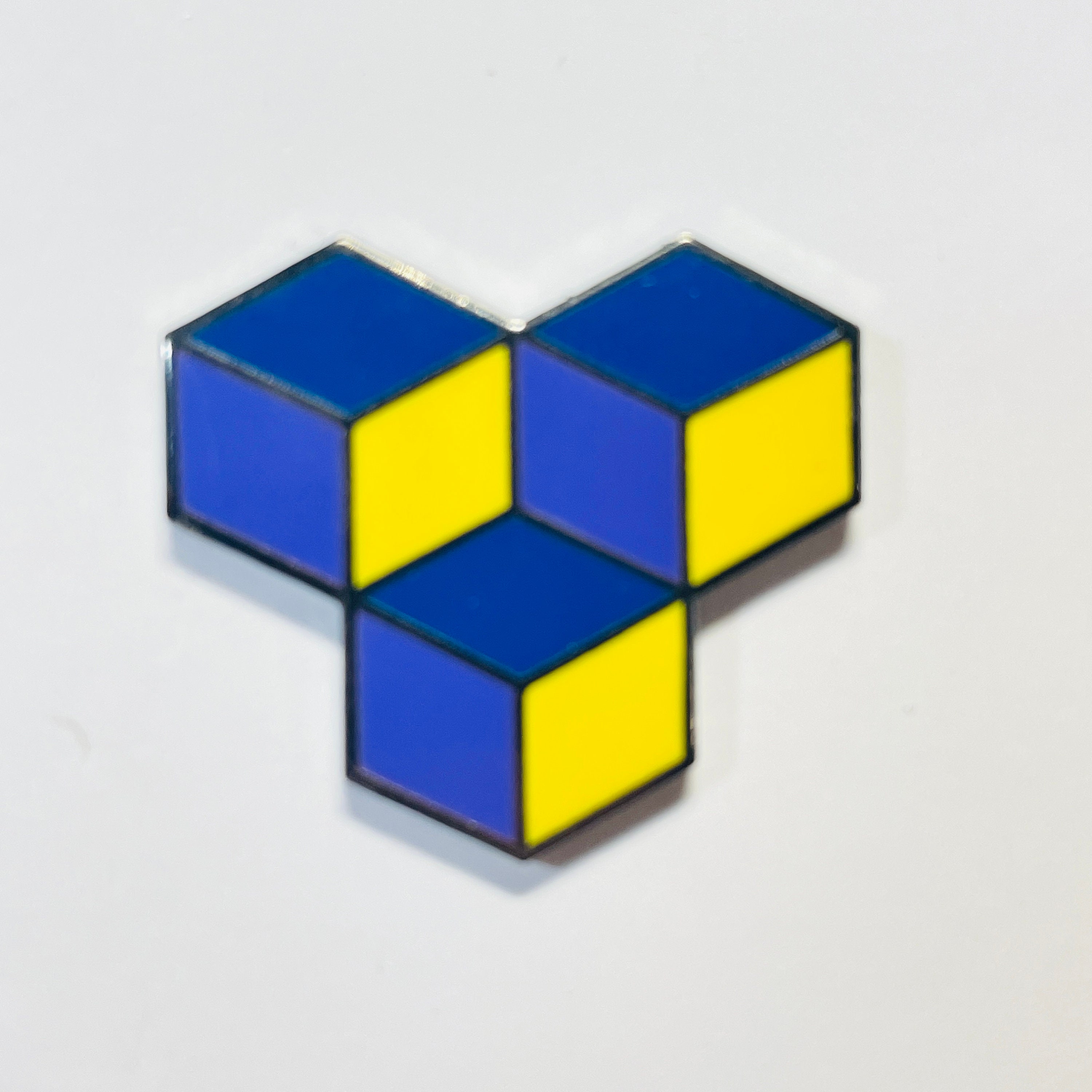 Fractal Cube Pin by Lateral Designs - Etsy