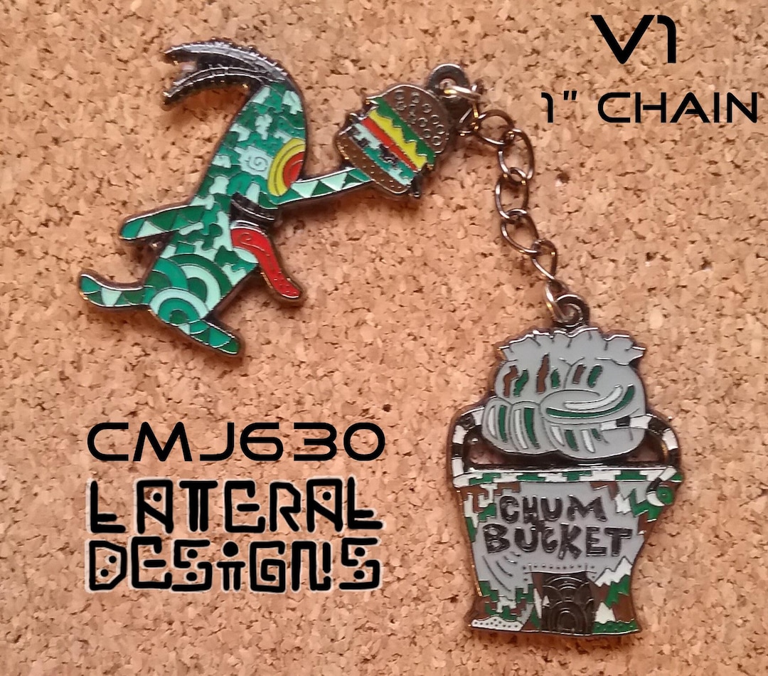 Plankton Jordan Pin by Lateral Designs & CMJ 630 - Etsy