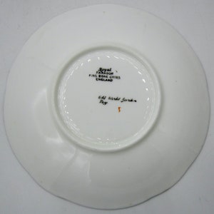 Royal Paragon Old World Garden Bone China Saucer - Fountain - England ...