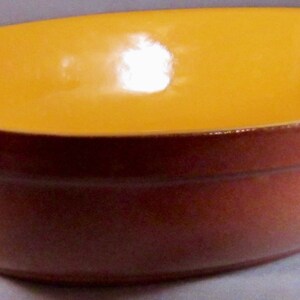 Denby Spice Oval Open 2.5 Quart Casserole 10.75 In. Yellow - Etsy
