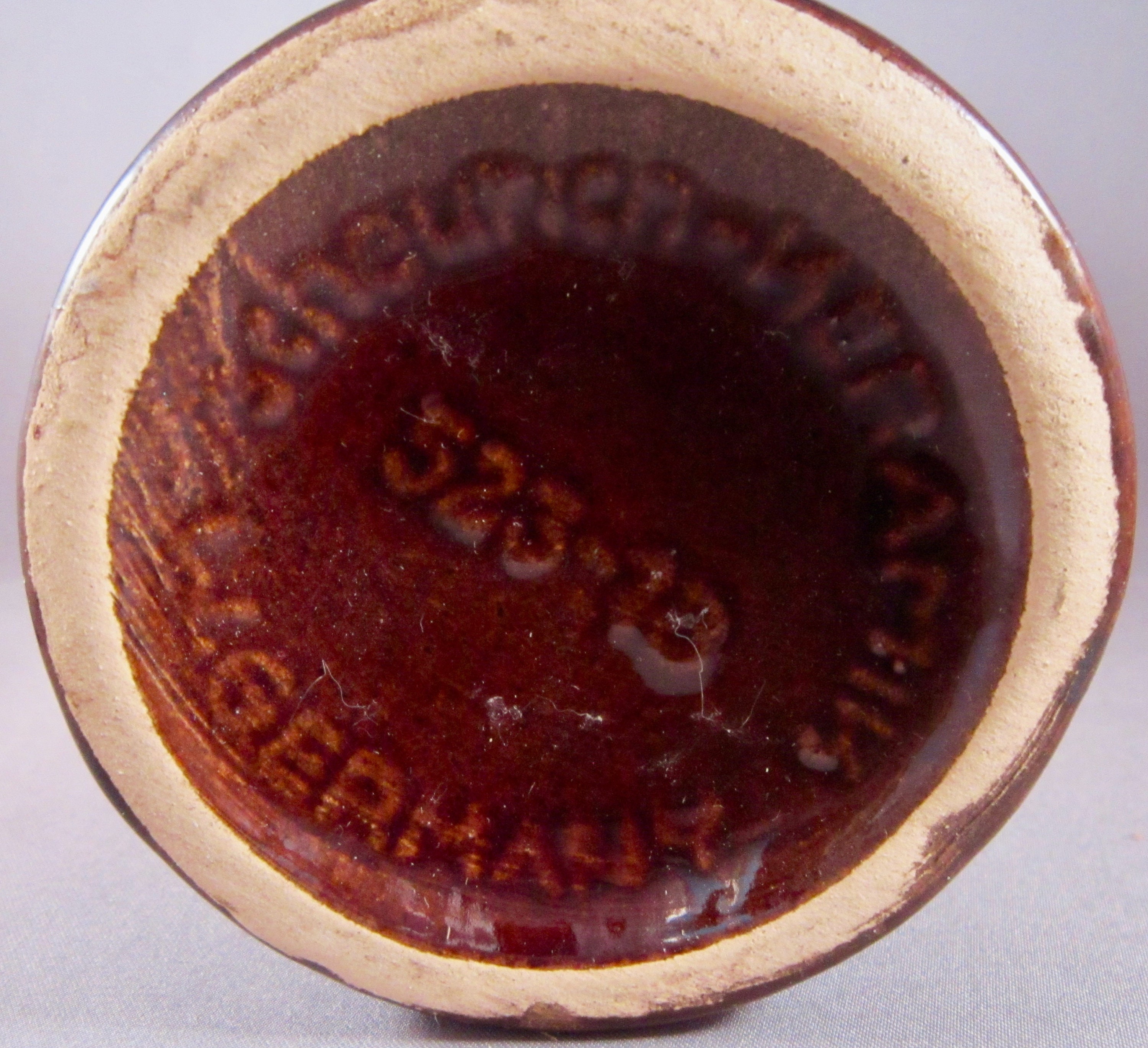 Scheurich Keramik Fabiola Brown and Red Vase (523-18) - 7.25 In. - West ...