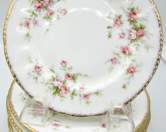 Paragon Victoriana Rose Bone China Dinner Pieces Plates, Platter and ...