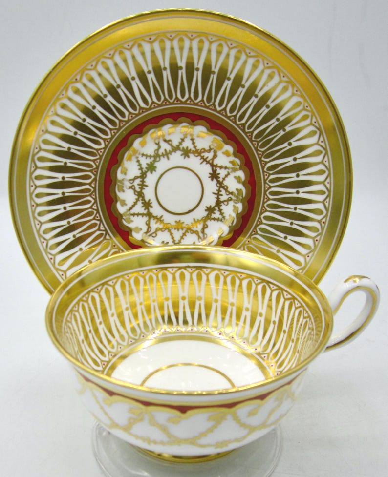 Royal Chelsea Cathedral Bone China Teacup and Saucer (5135) - England ...