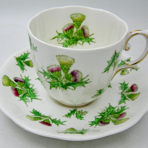 Thistle Tea Cup - Etsy