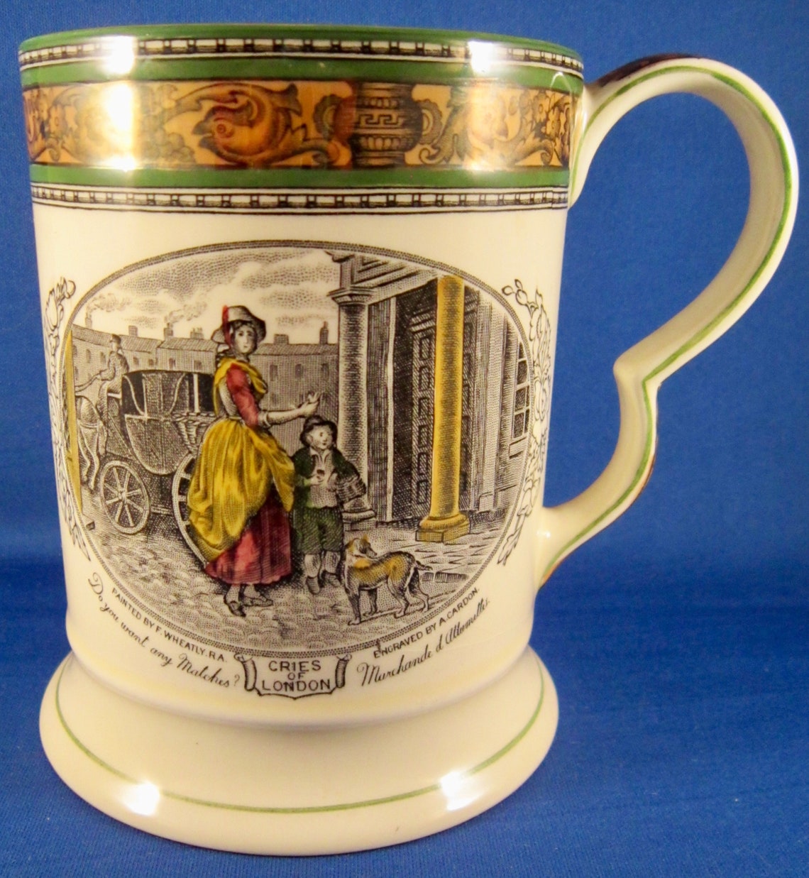 Adams Cries of London Ironstone Tankard Stein 4.75 In. Two - Etsy Canada