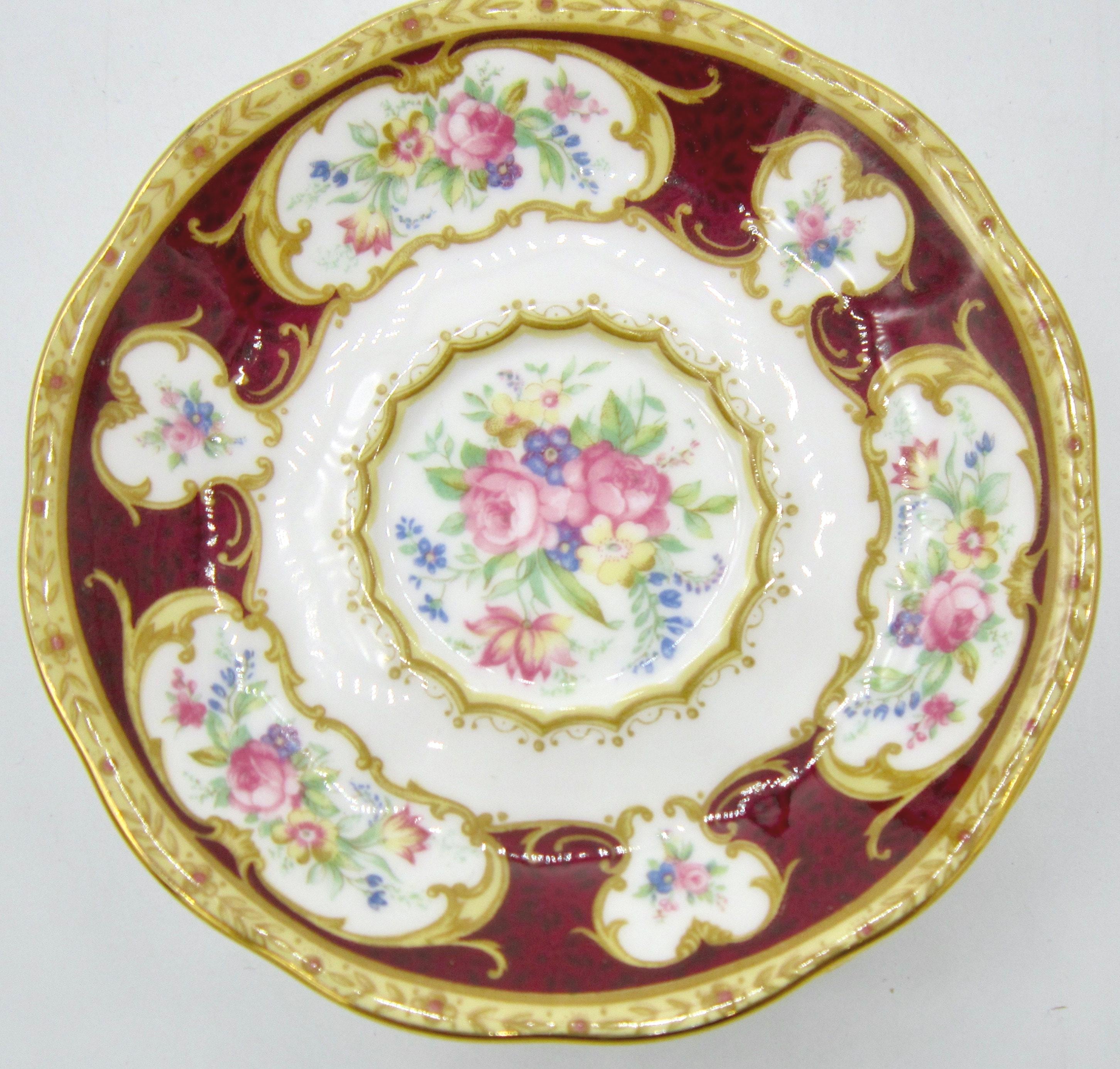 Royal Albert Lady Hamilton Bone China Demitasse Saucers (4) - England ...