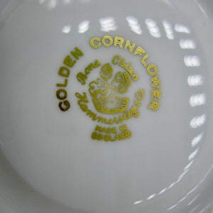 Hammersley Golden Cornflower Bone China Teacup and Saucer - England ...