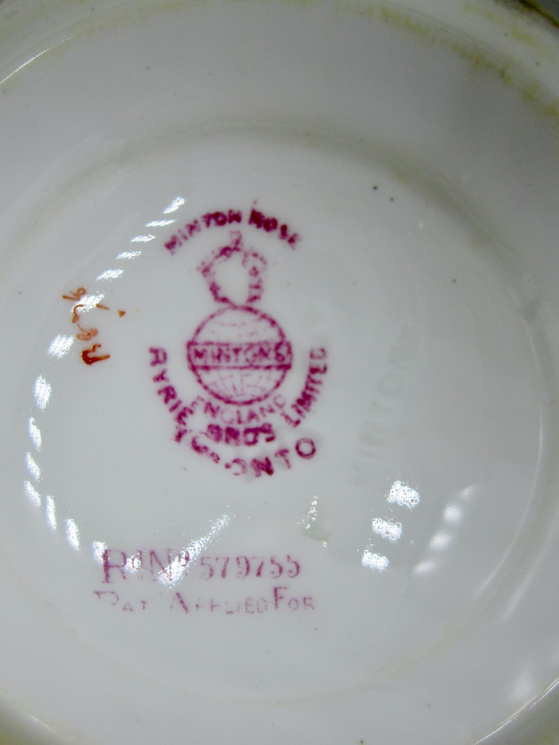 Mintons Persian Rose (older) Demitasse Saucer B838 (5 In.) - England - Etsy