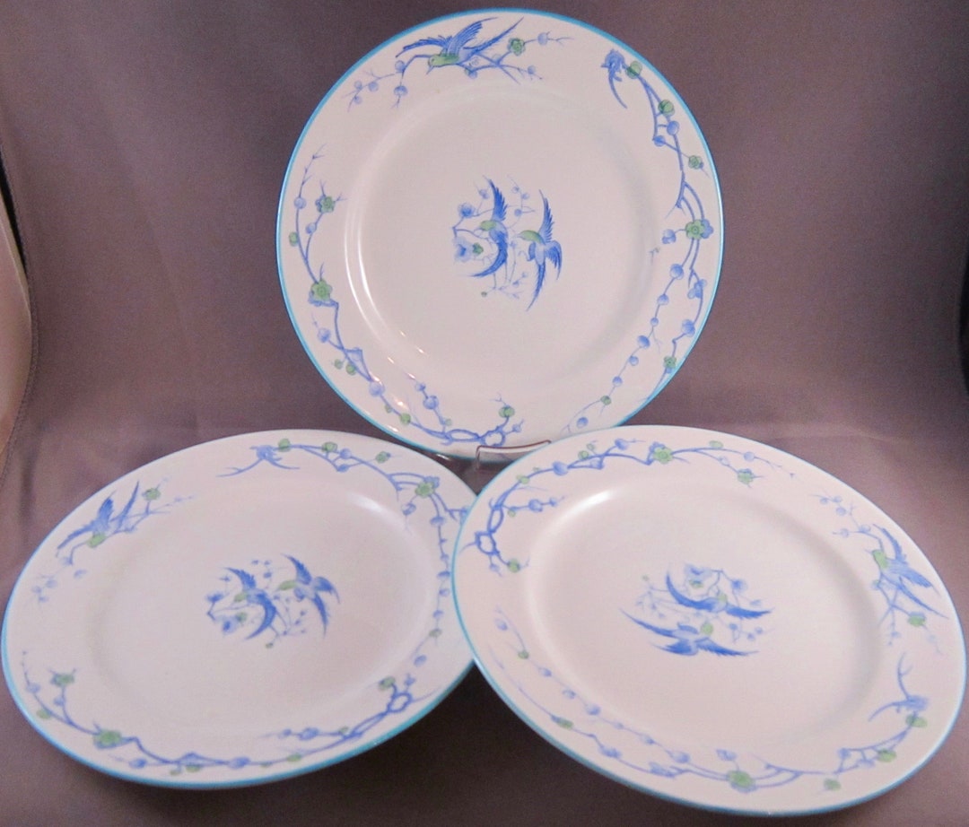 Paragon Star China Reproduction Ming Bread and Butter Plates (6 In ...