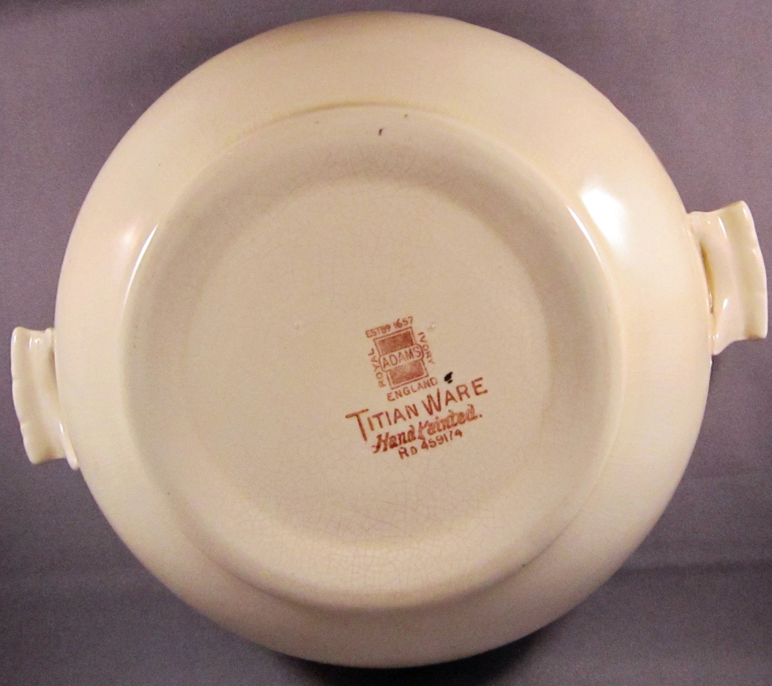 Adams Titian Ware Royal Ivory Round Vegetable Serving Bowl - Etsy Canada