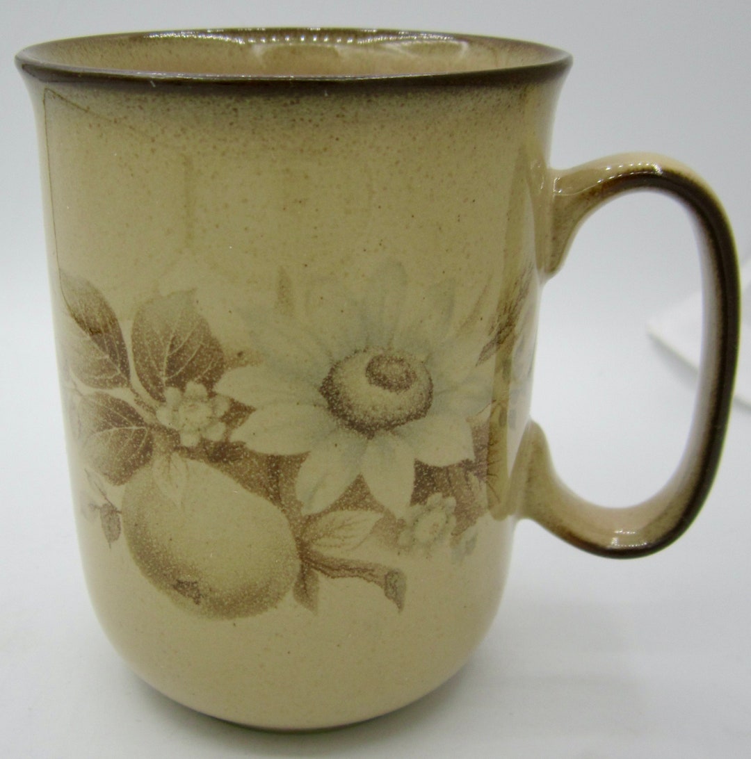Denby Memories Stoneware Beaker Mug (4 In.) - England - Etsy
