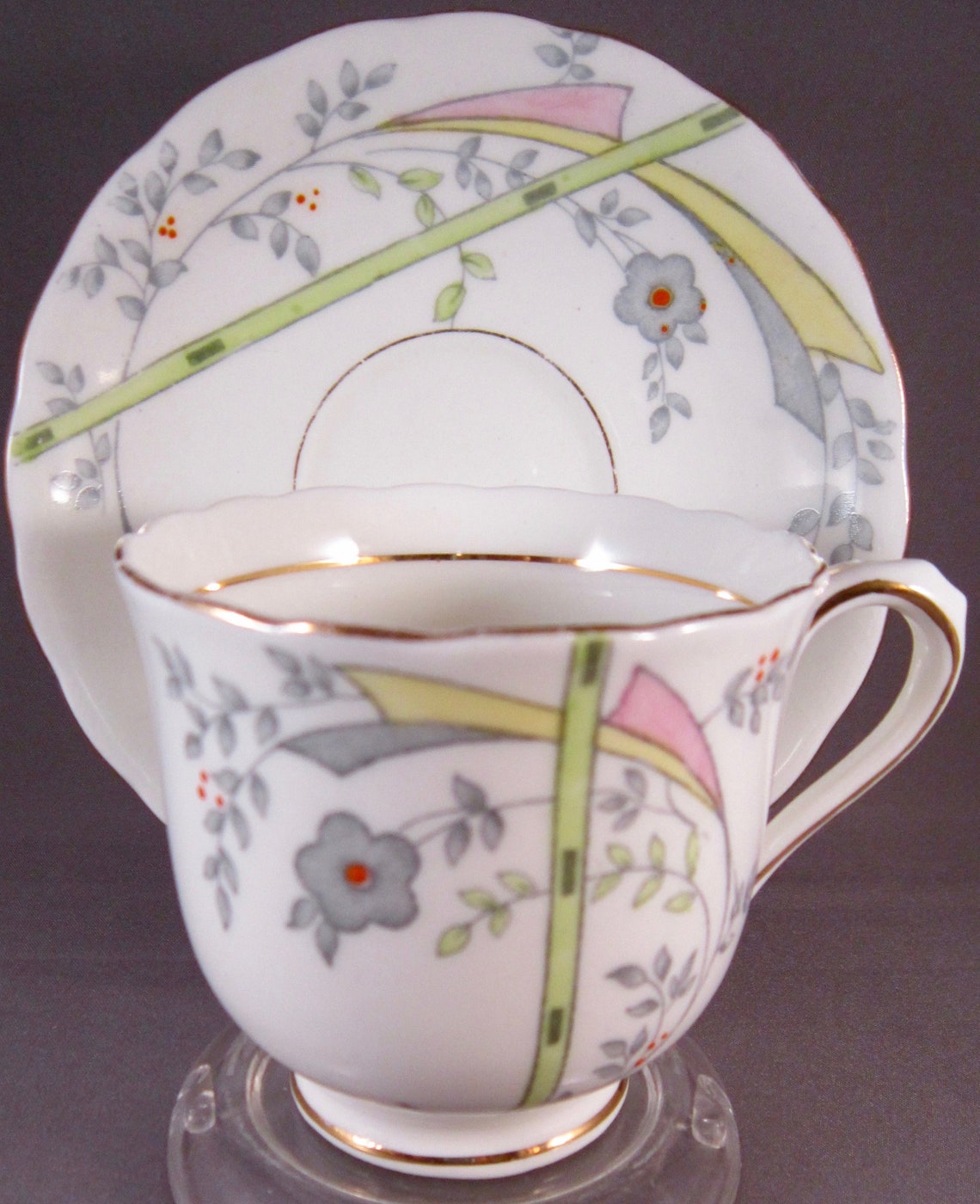 Victoria cartwright and Edwards Bone China Teacup and Saucer - Etsy