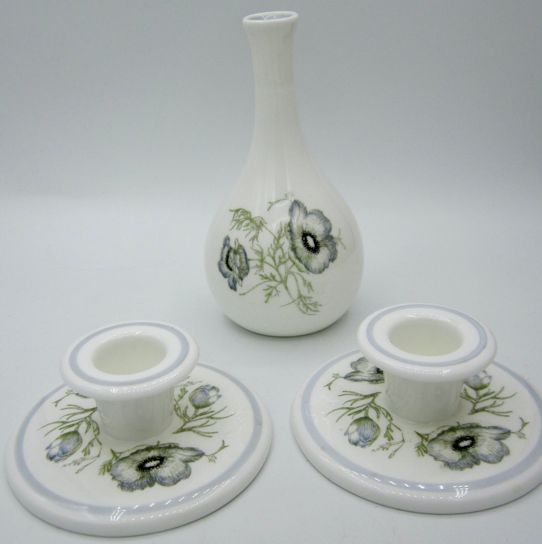 Susie Cooper Wedgwood Glen Mist Bone China Bud Vase 5.25 In. - Etsy