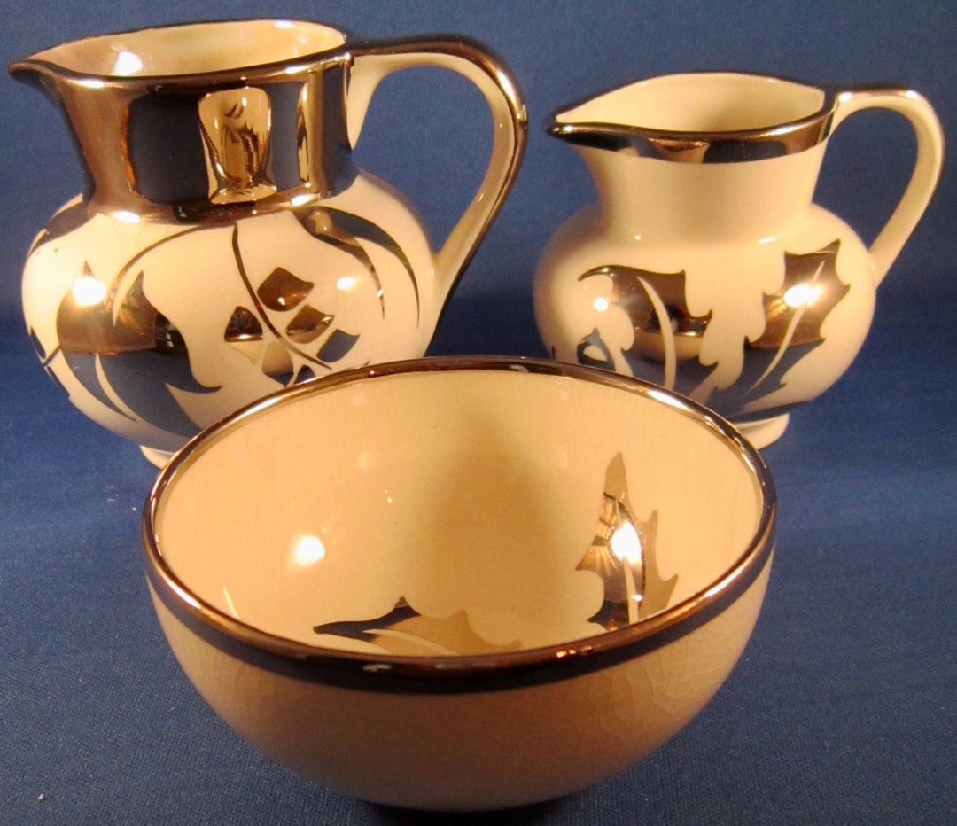 Sandland Ware Mini Creamer (696), Mini Sugar Bowl and Creamer Set (1048 ...