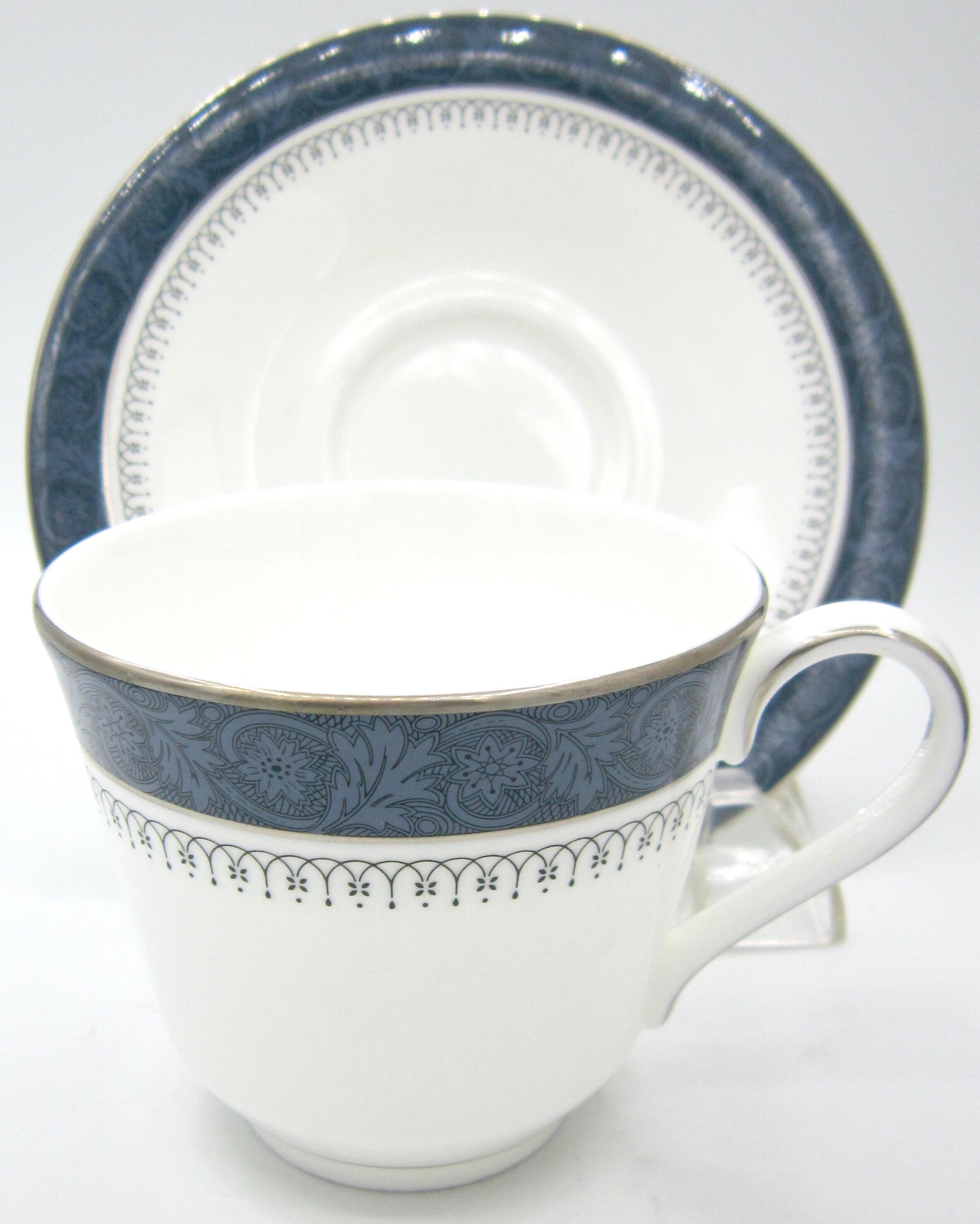 Royal Doulton Sherbrooke (H5009) Bone China Cup and Saucer Sets (4 ...