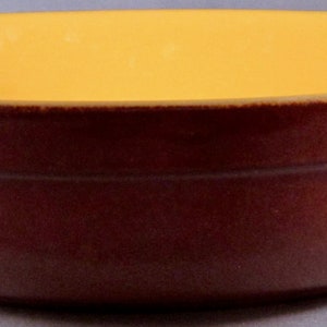 Denby Spice Oval Open 2.5 Quart Casserole 10.75 In. Yellow - Etsy