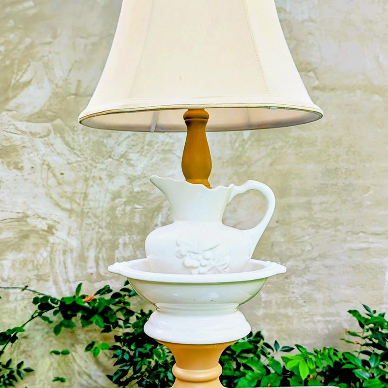 Pitcher Lamp - Etsy