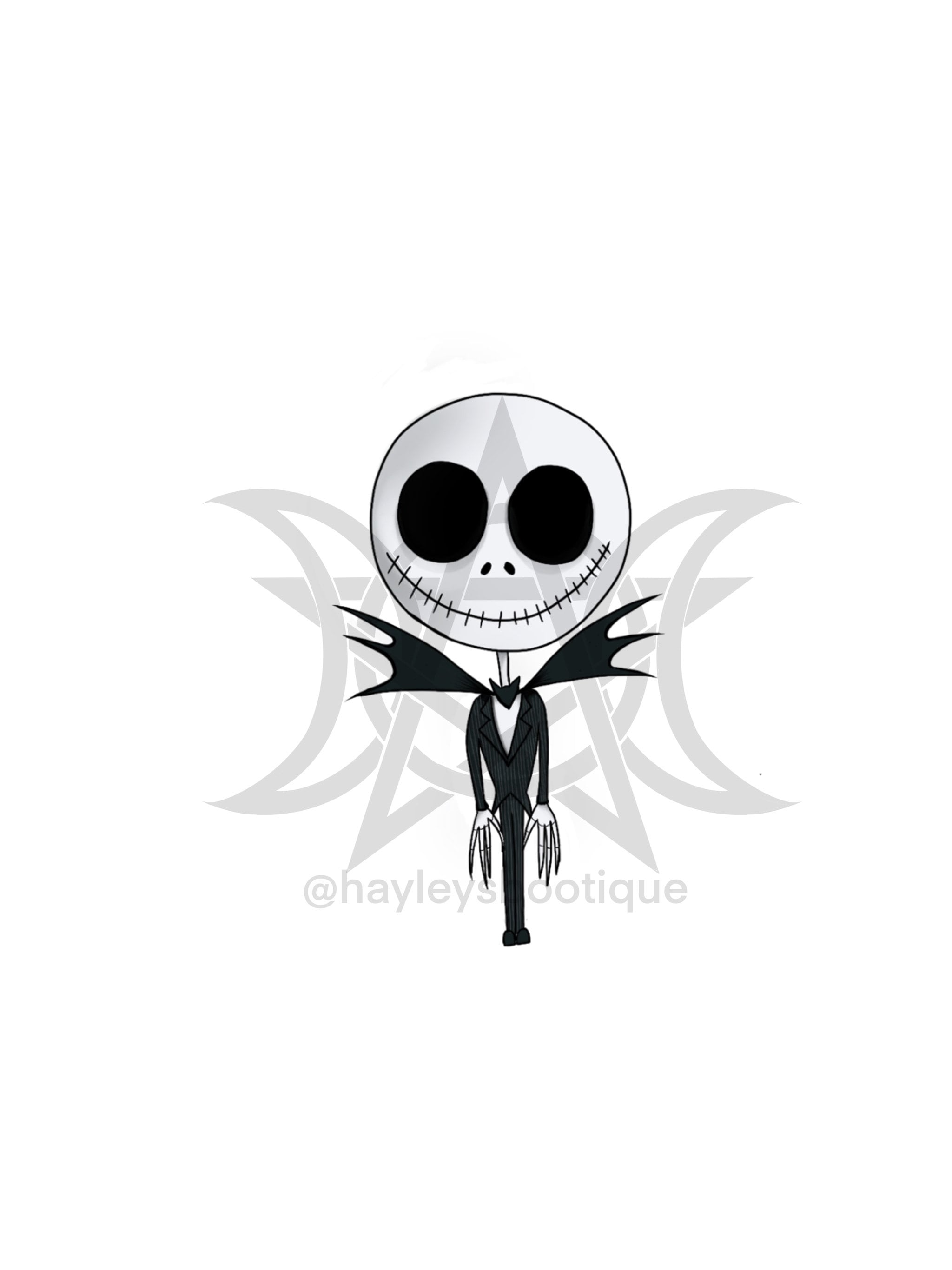 Sticker - Jack Skellington - Etsy