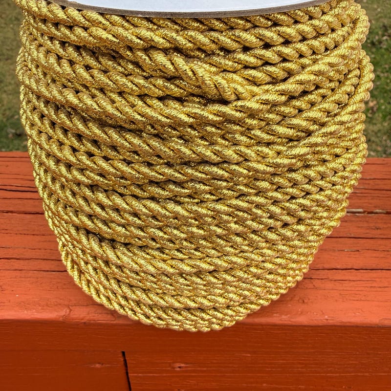 Gold Metallic Craft Cord - Etsy