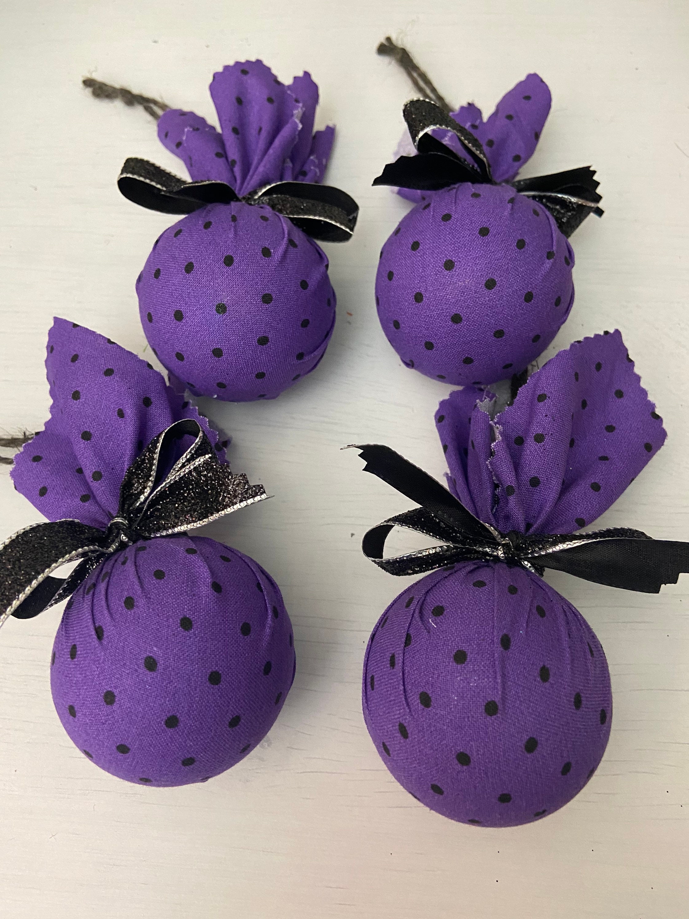 Purple Halloween ornaments Halloween decor Halloween tree | Etsy