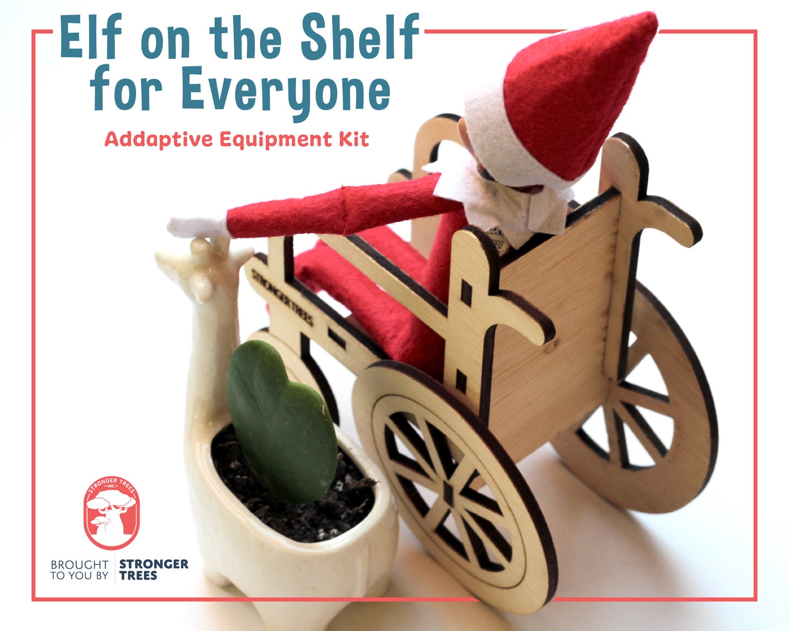 Holiday Elf Adaptive Equipment Kit Elf Gait Trainer Elf - Etsy